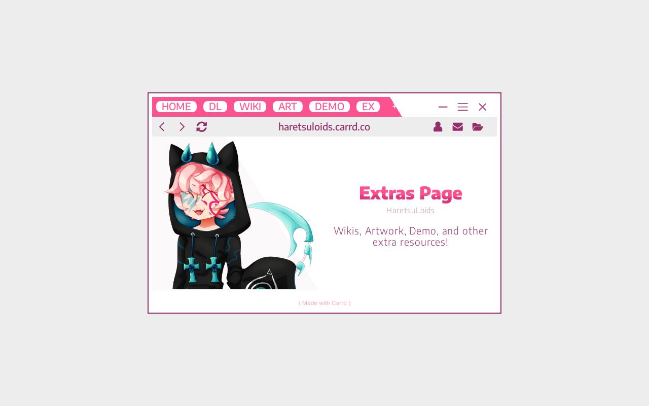 HaretsuLoids UTAU - Extras